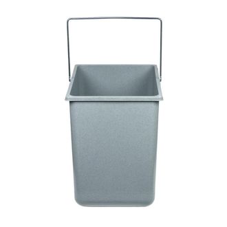 Hailo 18 Ersatzeimer 1094079 grau Abfallsystem Inneneimer Abfallsammler Einsatz