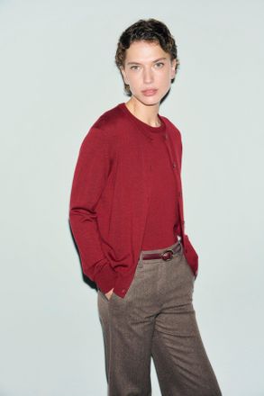 Gerard Darel Gilet en laine fine - RENE