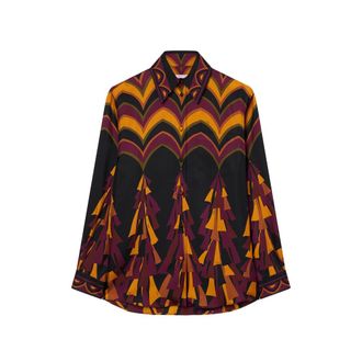 Pucci Baiadera Print Silk Shirt