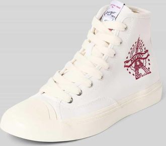 Kenzo High-Top-Sneaker mit Logo-Stitching