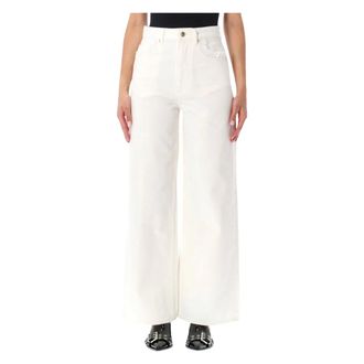 Ganni Damen, Jeans, Wei&szlig;, W25Gr&ouml;&szlig;e