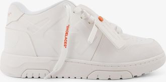 Off-white Out Of Office Molded leather sneakers - OFF WHITE - gender_Man