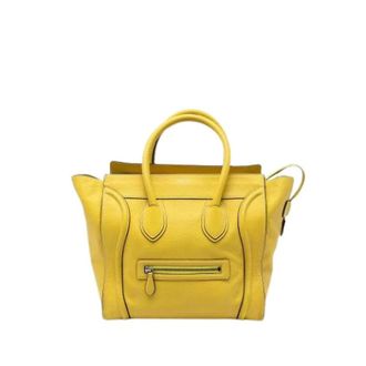 Celine Pre-owned Mini Luggage Tote - - Pre-owned - Damen - Gelb - ONE SIZE