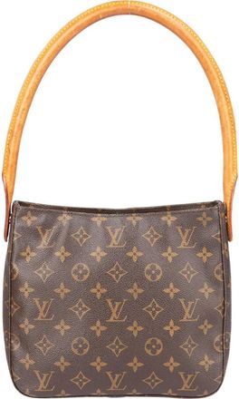 Louis Vuitton Crossbody Bags - Louis Vuitton Canvas Monogram Looping MM Shoulder - Gr. unisize - in Braun - f&uuml;r Damen