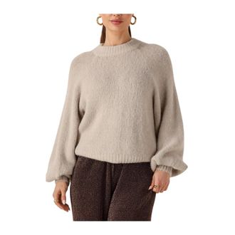 Notre-V Nv-Gussie - - Knitwear - Damen - Beige - XL