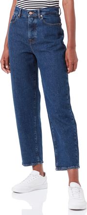 7 For All Mankind Womens Dylan Undercover Jeans, Dark Blue, 32
