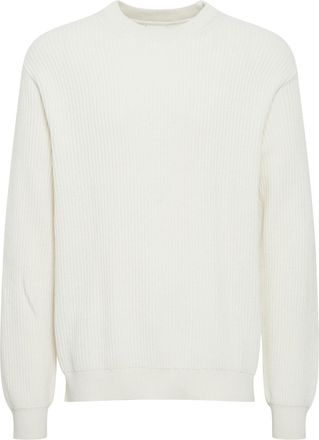 Solid SDGia Herren Strickpullover Sweater Pullover mit Rippbündchen 100% Baumwolle Comfort fit, Größe:XL, Farbe:Pristine (110606)