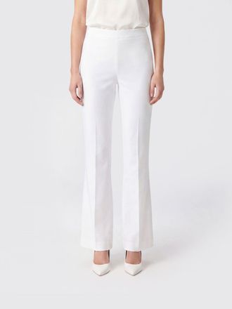 Liviana Conti Pantalon crop en toile de coton