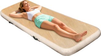 Generic Aufblasbare Camping, Aufblasbare Isomatte zum Schlafen im Freien, Hochfeste Luftaus robustem Material, f&uuml;r Camping, Backpacking, Wandern, Outdoor-Reis