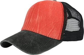 Generic Casquettes de sport pour homme, taille pour course &agrave; pied, entra&icirc;nements et activit&eacute;s de plein air, casquettes de baseball pour gar&ccedil;on, Orange, Taille