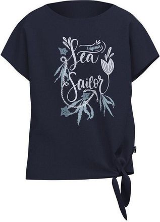 Trigema T-Shirt TRIGEMA T Shirt mit Maritimem Motiv (1-tlg)