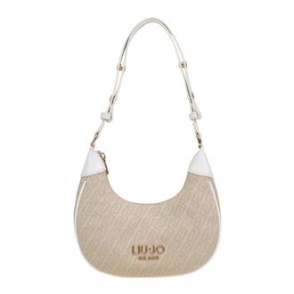 Liu Jo Evrim S Hobo Bag - - Bags - Damen - Beige - ONE SIZE