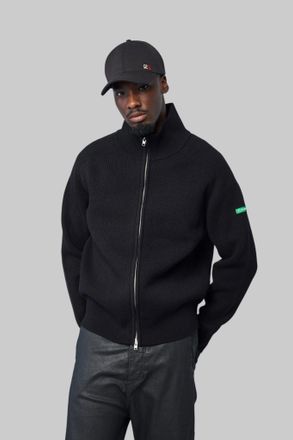 Flaneur Badge Knit Cardigan