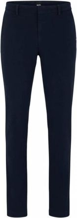 HUGO BOSS Homme, Pantalons, Bleu, Taille: S Kaito1 Slim-fit Chinos