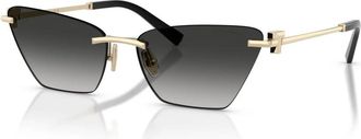 Tiffany & Co. Schmetterlingssonnenbrille - - Accessories - Damen - Gelb - 61 MM
