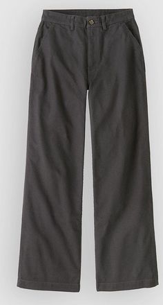 Patagonia Point Reyes Canvas Wide Leg Hose ink black