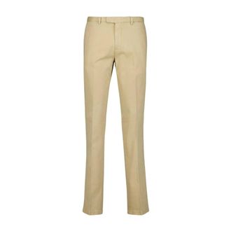 Boglioli Beige Stretch Baumwollhose - - Trousers - Herren - Beige - 3XL