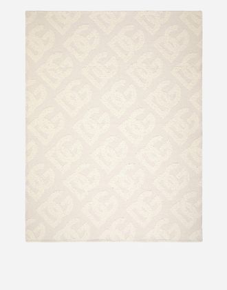 Dolce & Gabbana Wool, Silk, And Cashmere Blanket - Plaid Multicolor Onesize