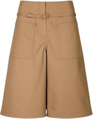 Courr&egrave;ges Bermuda en coton