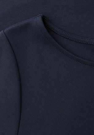 Street One Midikleid Knot Jersey Dress_solid