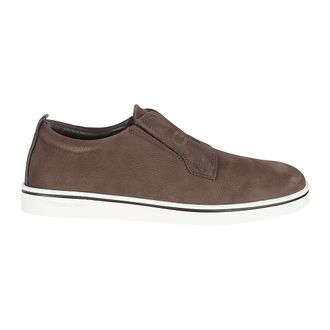 Ferragamo Homme, Chaussures, Brun, Taille: 42 1/2 EU Baskets slip-on Gancini