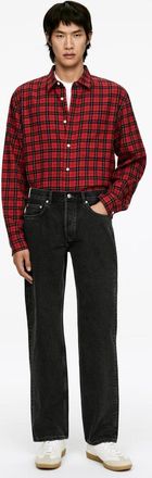 Arket OCEAN Loose Straight Jeans -Schwarz