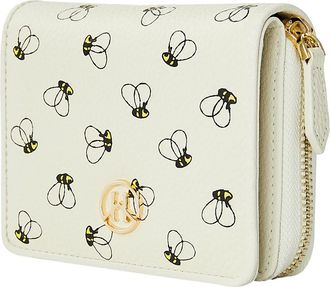 Victoria Hyde London Victoria Hyde, Avila, Geldb&ouml;rse, Wei&szlig;, Bienen Muster