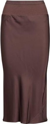 Rick Owens Jupe midi en biais