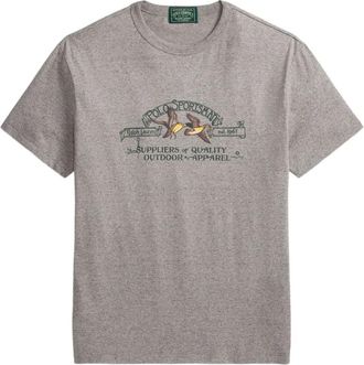 Polo Ralph Lauren t-shirt à imprimé graphique - Gris