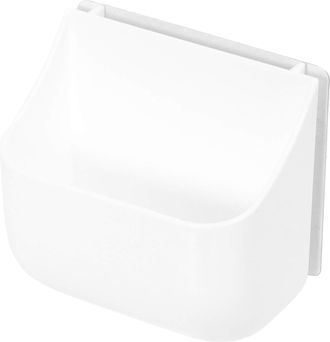 Compactor Hang It, abgerundete Aufbewahrungsbox f&uuml;r den Haushalt, 10 x 6,7 x 9,70 cm, Wei&szlig;, RAN7163