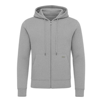 Paolo Pecora 16-Gauge Woll-Hoodie - - Sweatshirts & Hoodies - Herren - Grau - M