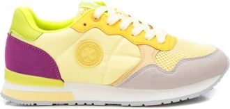 Xti Sneakers Femme Jaune - Chaussures Confortables et polyvalentes - Mode décontractée - Modèle 14406101 (Taille37)