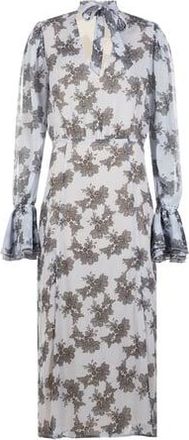 Rotate Robe midi &agrave; motif