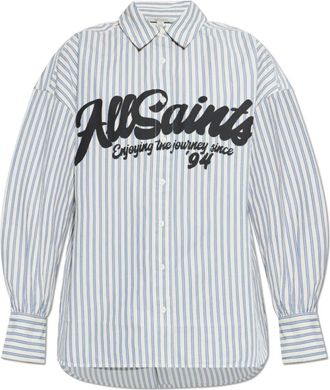 AllSaints Femme, Blouses et Chemises, Blanc, Taille: 34 FR Adrianne Shirt