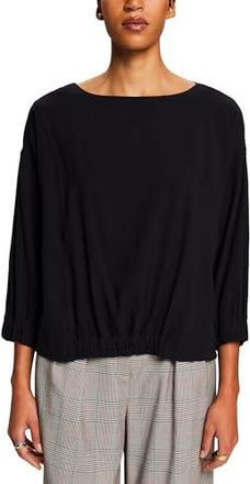 Esprit 123EE1F311 Blouse, 001/Noir, M Femme