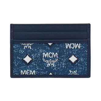 MCM Kartenetui - - Accessories - Herren - Blau - ONE SIZE