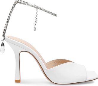 Eva Minge Sandalen Eva Minge STEPHANIE-V1051L-01 Wei&szlig;