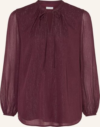 Hobb's Bluse Vivien Mit Glitzergarn lila