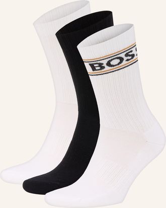 HUGO BOSS 3er-Pack Socken weiss