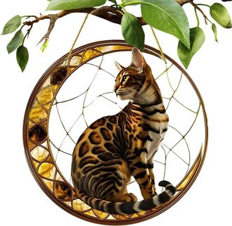 Generic Traumf&auml;nger f&uuml;r, Wanddekoration, Gedenk, Acryl, Traumf&auml;nger f&uuml;r Katzen, Traumf&auml;nger f&uuml;r Haustiere, Fensterdekoration f&uuml;r Heimdekoration