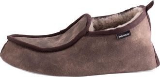 Shepherd of Sweden - Malte Lammfell-Hausschuhe - Herren - 100% Echtes Lammfell - Bequem - Weich und warm - Flauschig - Gr&ouml;&szlig;e 49