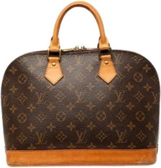 Louis Vuitton Pre-owned Monogram Alma PM - Femme - Pre-owned - Brun - Taille: ONE Size