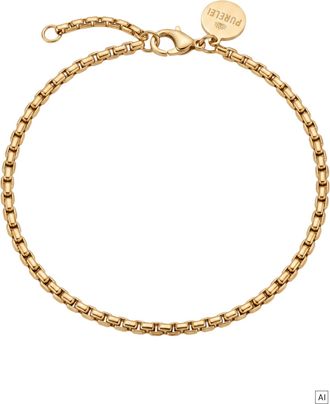 Purelei Box Chain Armband, verstellbare L&auml;nge