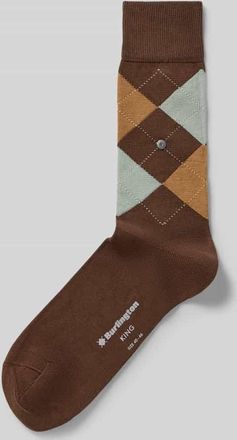Burlington Socken aus Baumwoll-Mix Modell King