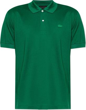Lacoste Homme, Tops, Vert, Taille: S Polo en Piqu&eacute; de Soie Coupe Classique Runway
