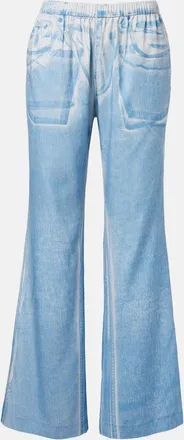 Acne Studios Pantalon ample &agrave; imprim&eacute;