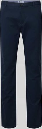 Review Schmale Chino mit gerader Silhouette und mittlerer Bundh&ouml;he