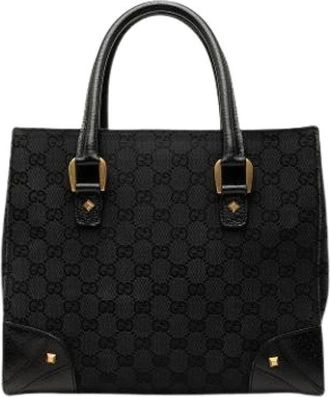 Gucci Pre-owned Vintage Tote Bag - - Pre-owned - Damen - Schwarzk - ONE SIZE