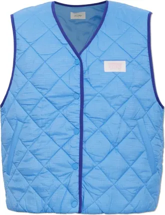 American Vintage Femme, Vestes, Bleu, Taille: 36/38 FR Yupibam Insulated Vest