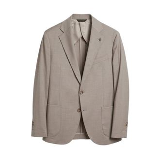 Daniele Alessandrini Homme, Vestes, Beige, Taille: 3XL Giacca Monopetto